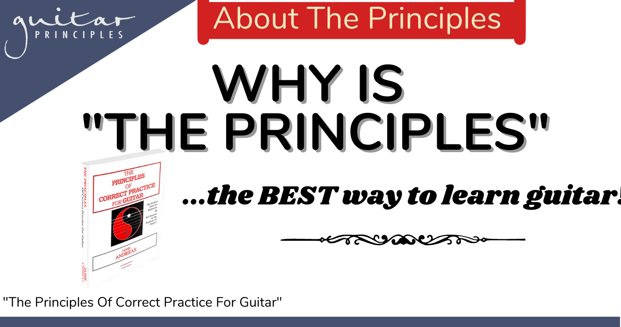Why Is the Principles the Best Way to Learn to Play Guitar?
