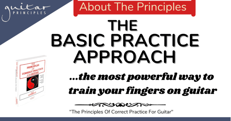 Build Guitar Skill with The Basic Practice Approach » Guitar Principles
